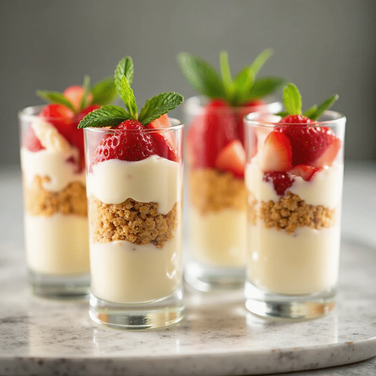 Strawberry Cheesecake Parfait – ispasol.com